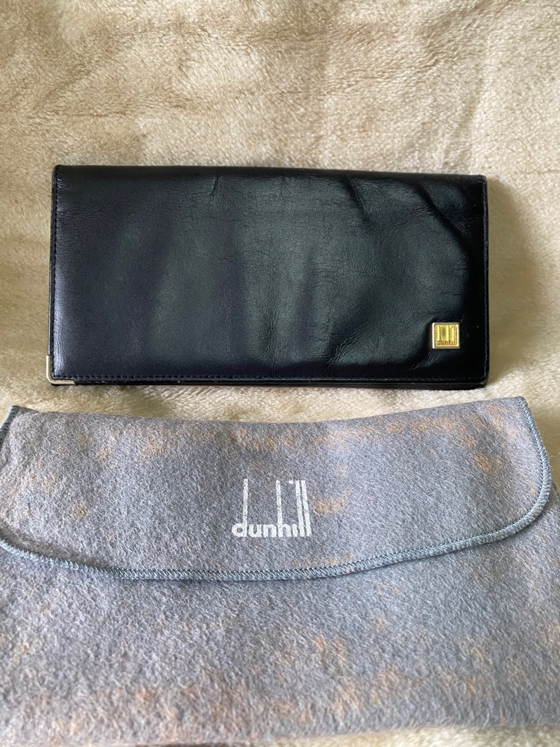 Authentic Dunhill Long Wallet, Luxury, Bags & Wallets on Carousell