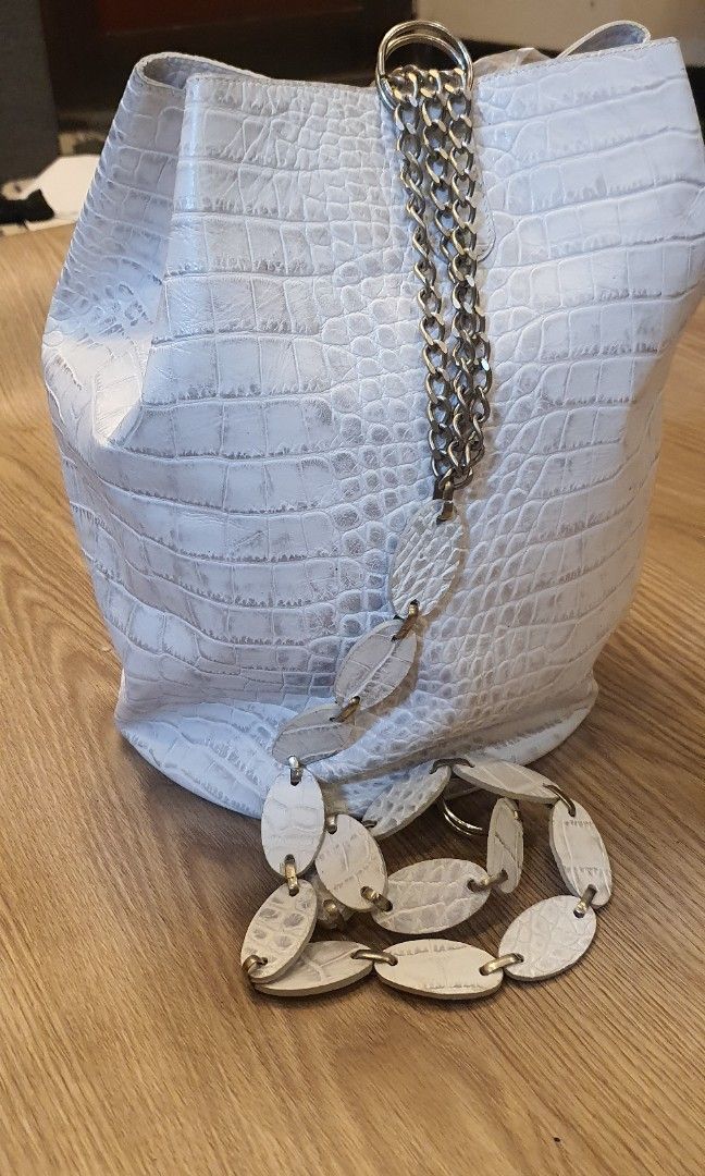 Authentic silvano biagini bucket bag, Luxury, Bags & Wallets on Carousell