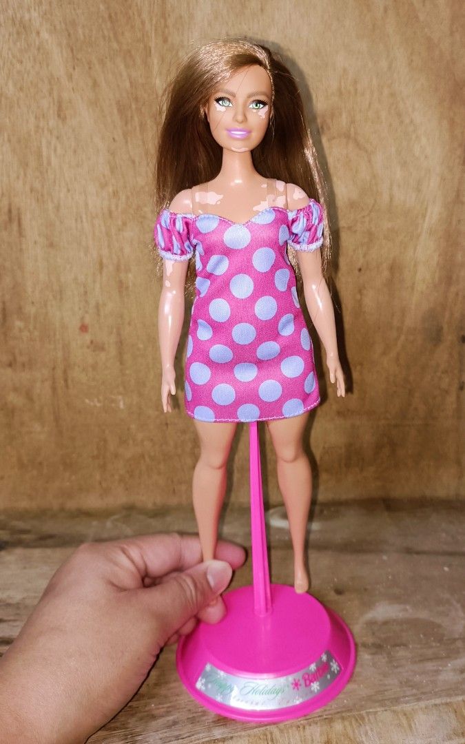 Barbie Fashionista Polca Dots Doll (Vitiligo) #171, Hobbies & Toys ...