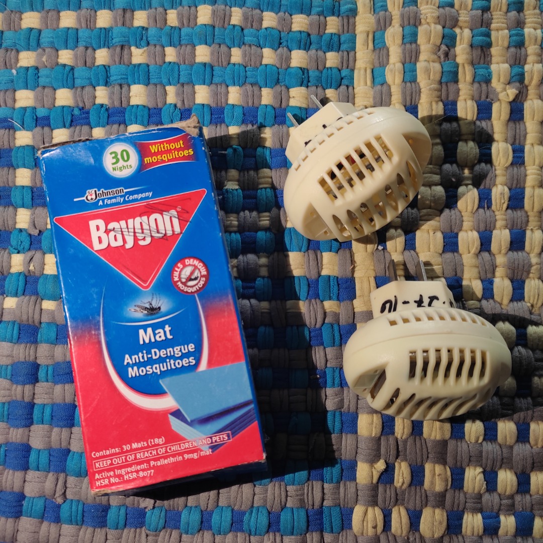 Baygon Anti-Dengue Mosquitoes Heater and Mats, Health & Nutrition ...