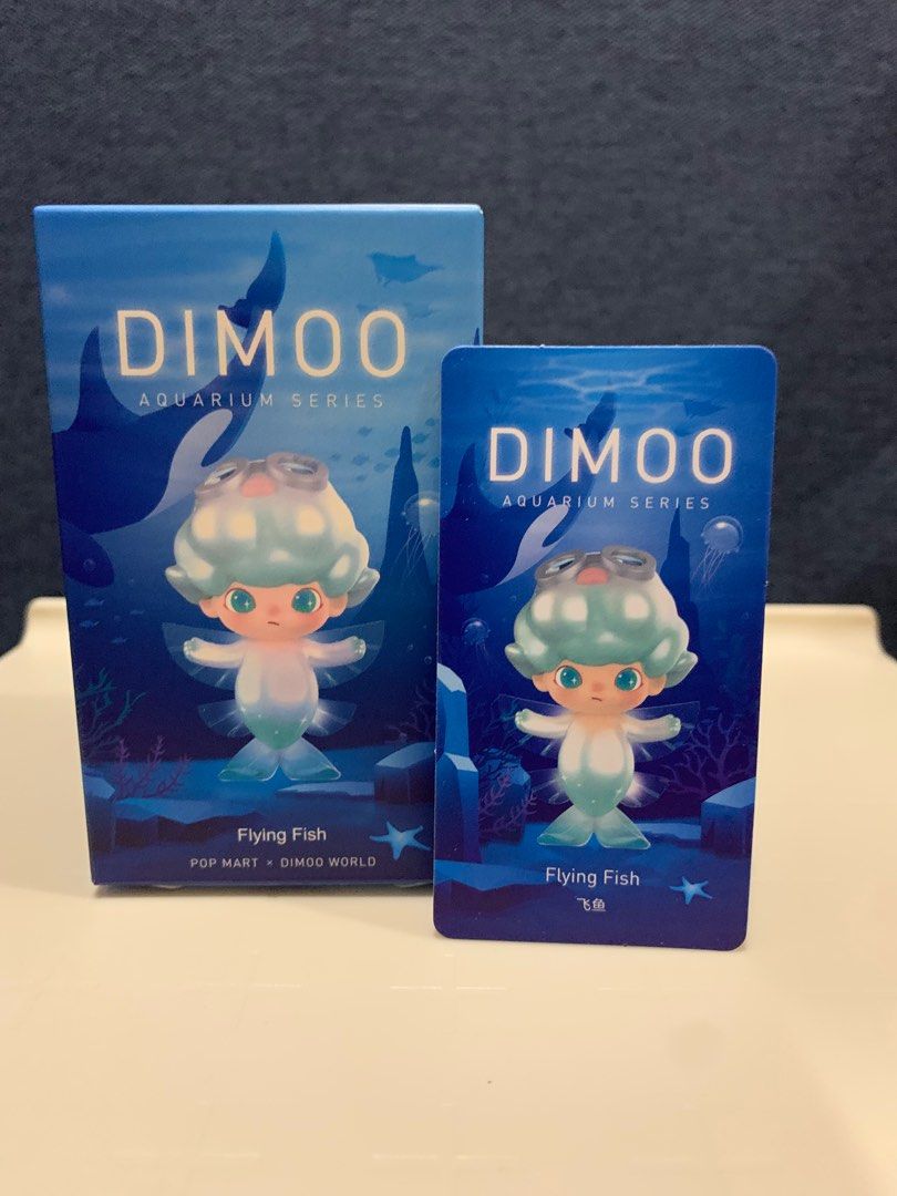 BNIF POP MART Dimoo Aquarium Series - Flying Fish, Hobbies & Toys, Toys ...
