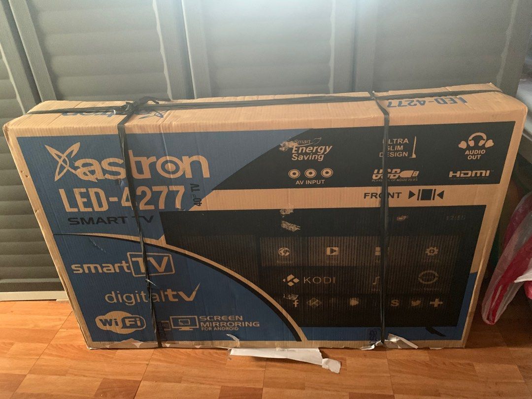 Brandnew ASTRON 40inches SMART TV, TV & Home Appliances, TV ...