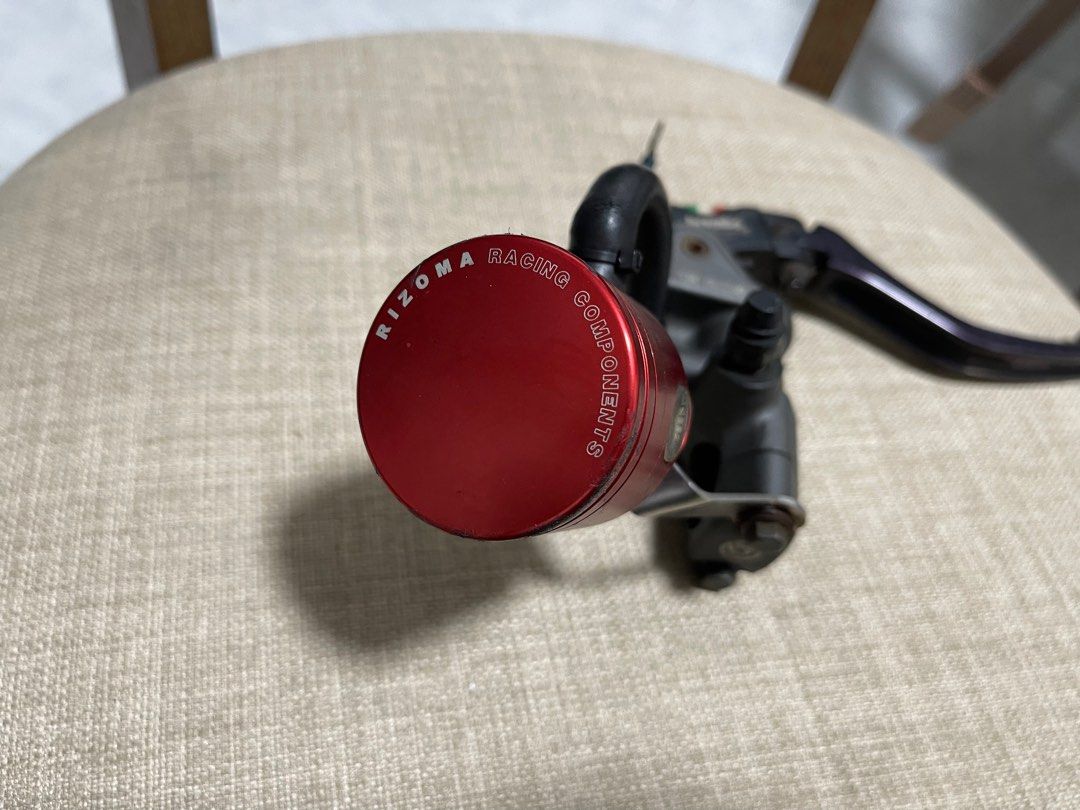 Brembo RCS19 Brake Master Cylinder Pump with Pazzo Racing Lever and ...
