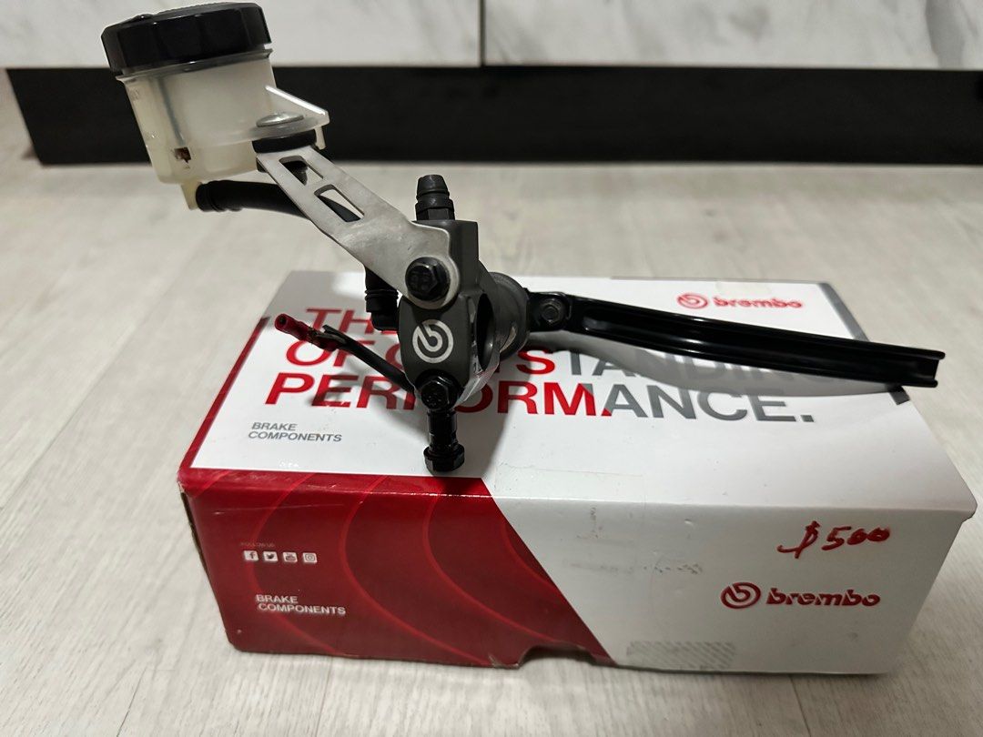 Brembo RCS19 Master Brake Pump set, Motorcycles, Motorcycle Accessories ...