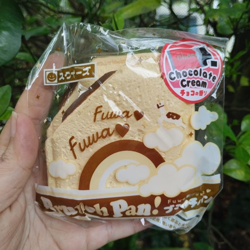 Brunch Pan! Chocolate Cream flavored bread Squishy, Hobbies & Toys, Toys & Games on Carousell