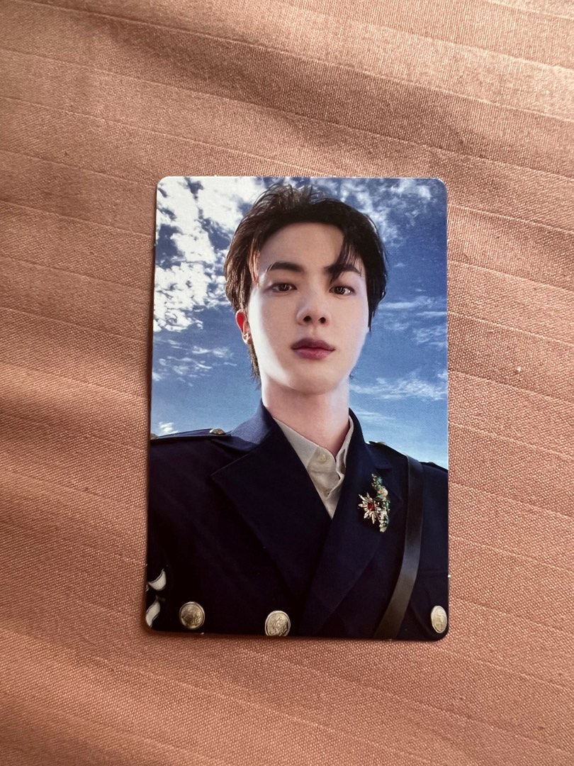 BTS Sea of Jin Captain Jin Photocard, Hobbies & Toys, Memorabilia ...