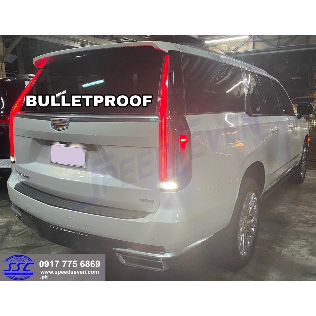 Bulletproof 2023 Cadillac Escalade ESV Armored Level 6 with BREMBO BIG ...