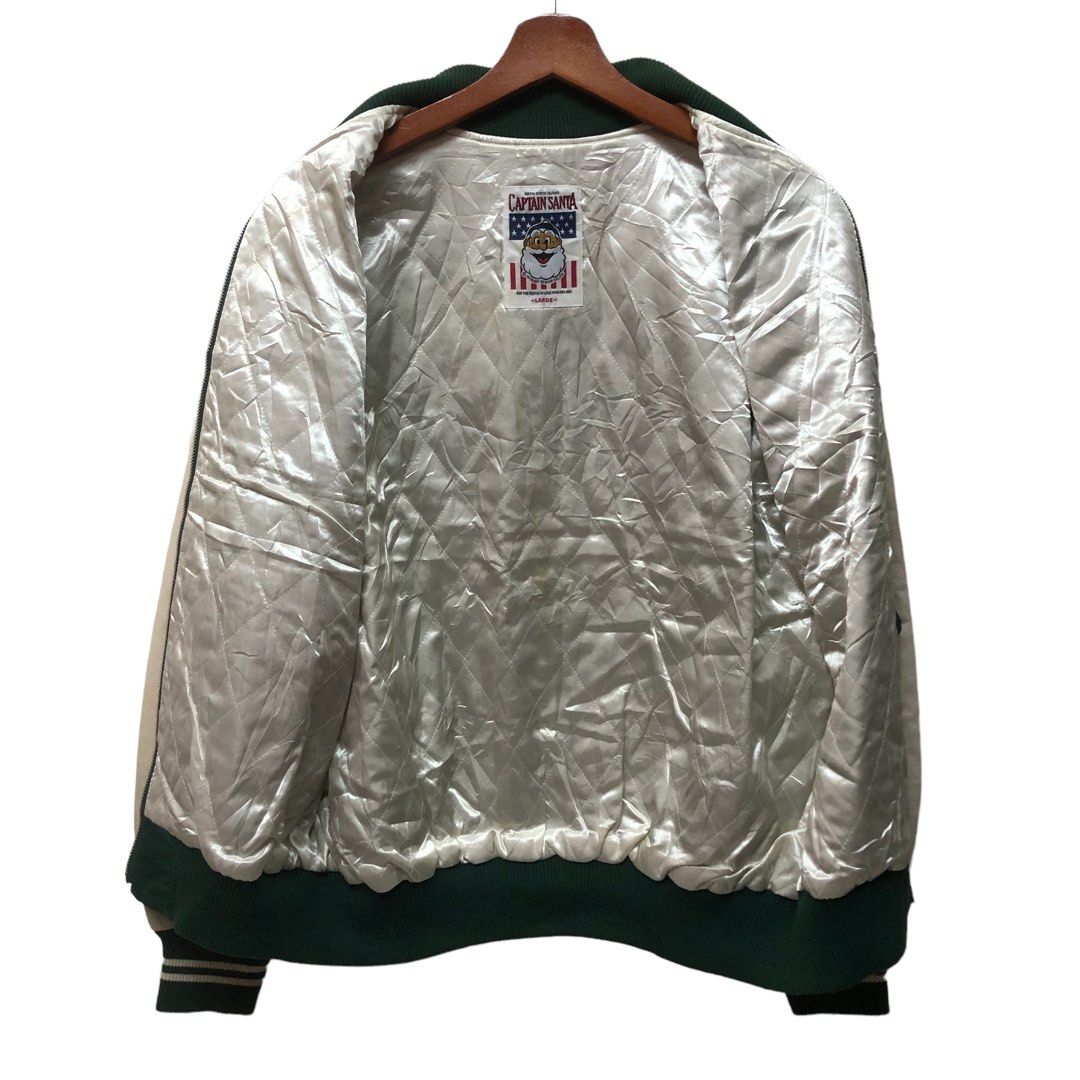 Captain Santa Varsity jacket, Men's Fashion, Activewear on Carousell