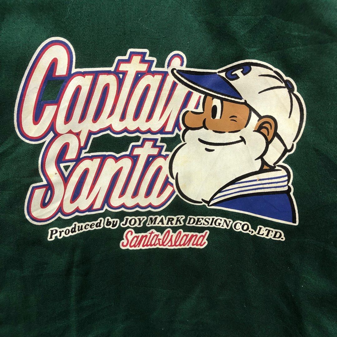Captain Santa Varsity jacket, Men's Fashion, Activewear on Carousell