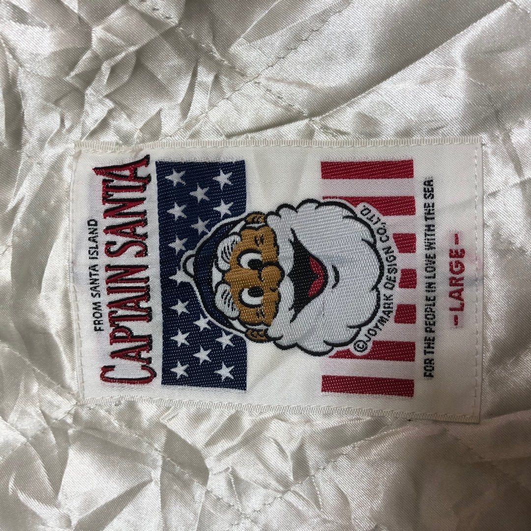 Captain Santa Varsity jacket, Men's Fashion, Activewear on Carousell