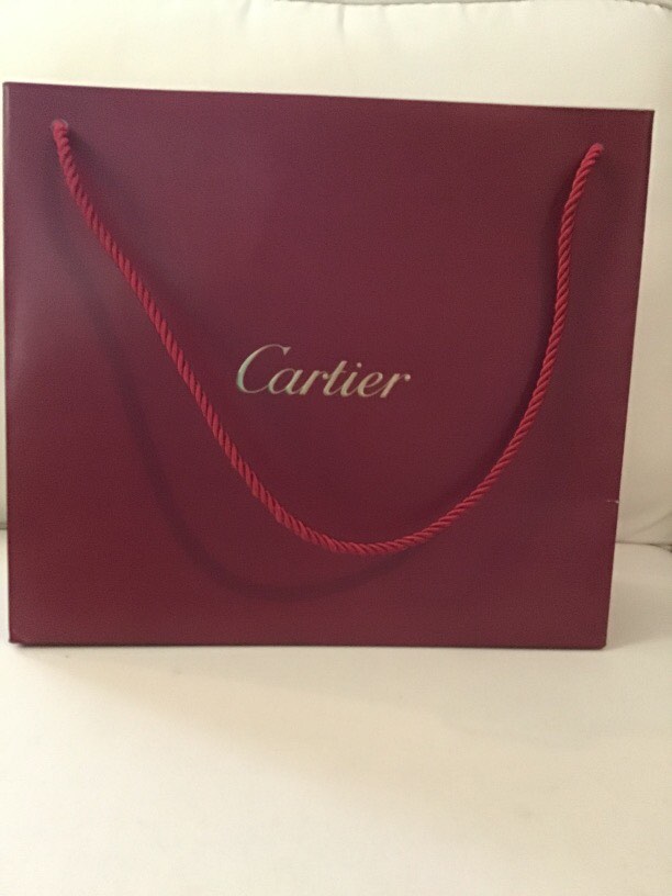 Cartier paper bag, Luxury, Accessories on Carousell
