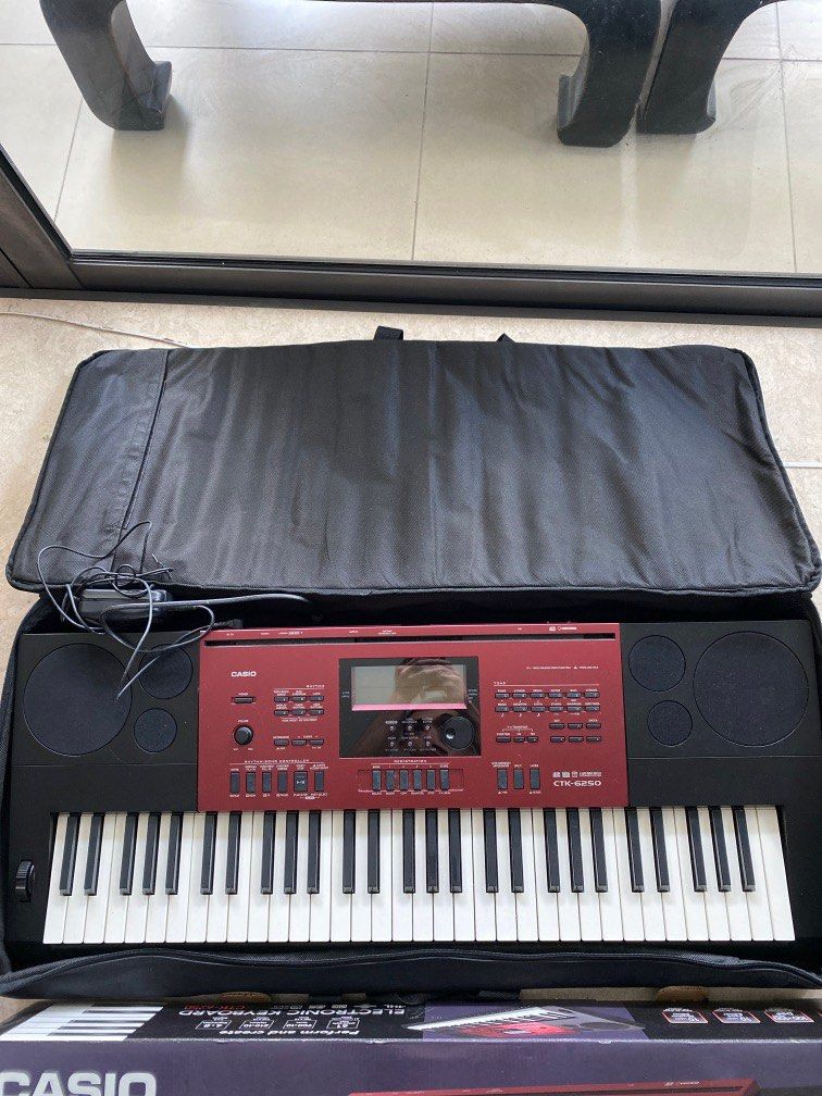 Casio Electronic Keyboard CTK - 6250, Hobbies & Toys, Music & Media ...