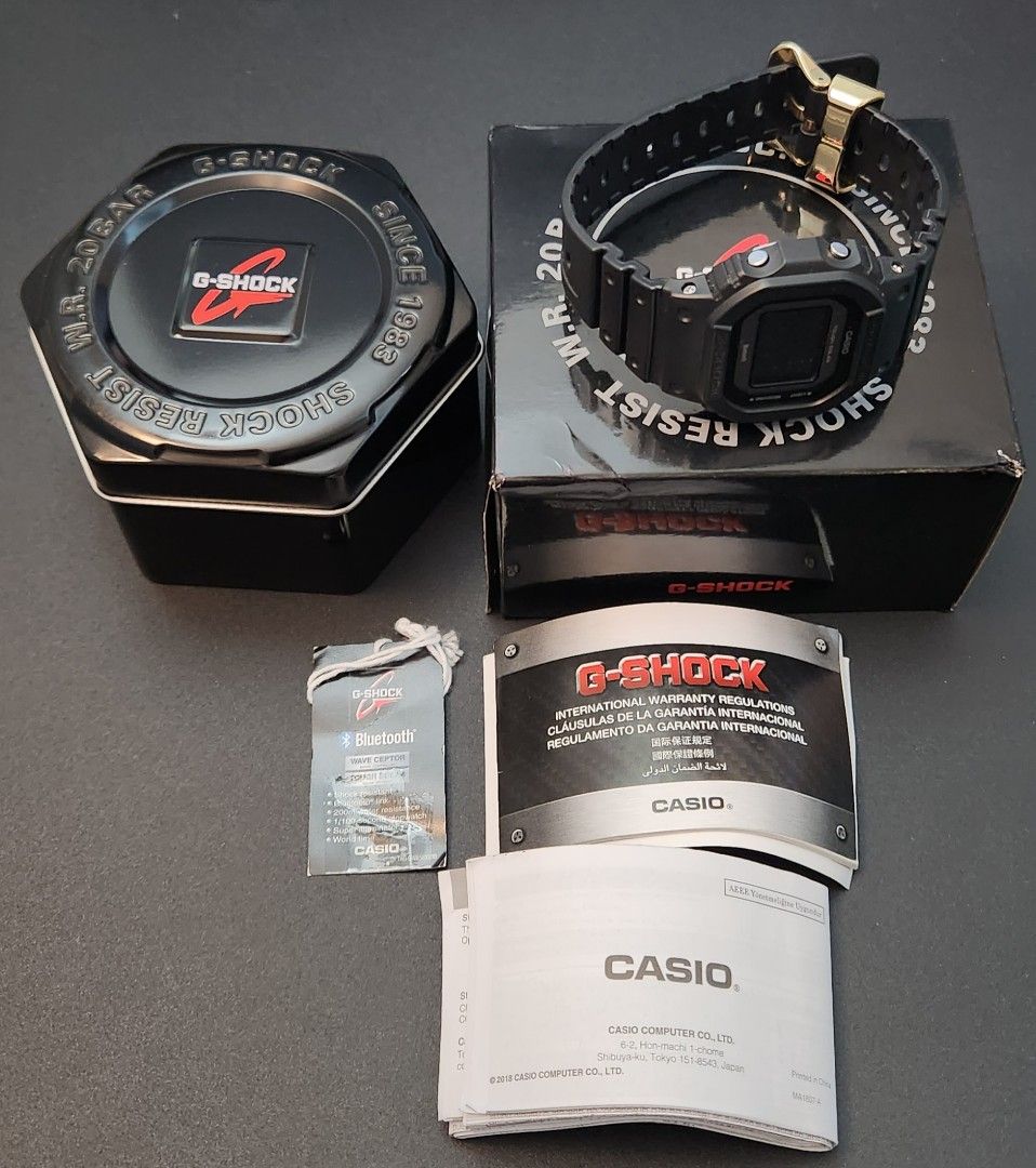 Casio G-Shock DW-5735 (mint, fullset, bonus watch), Men's Fashion ...