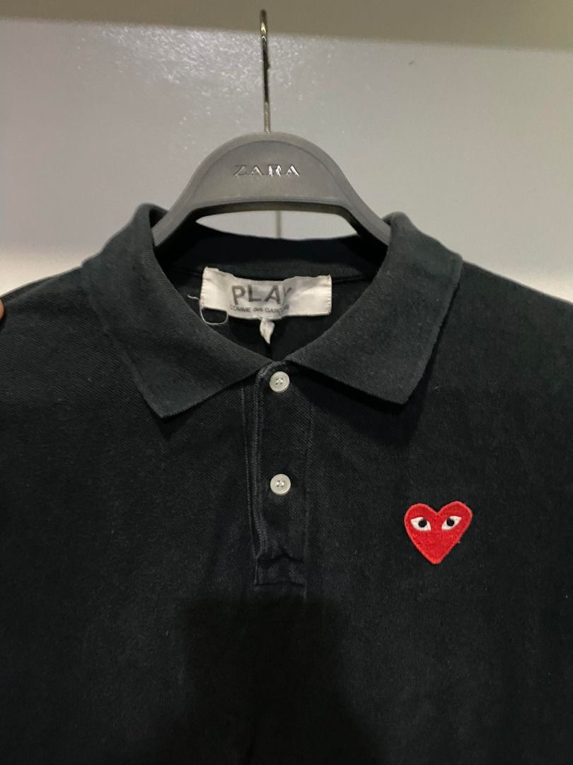 CDG Polo, Men's Fashion, Tops & Sets, Tshirts & Polo Shirts on Carousell