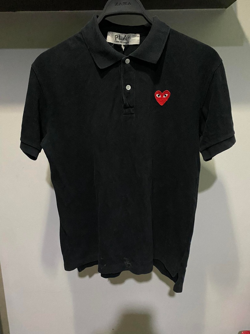 CDG Polo, Men's Fashion, Tops & Sets, Tshirts & Polo Shirts on Carousell