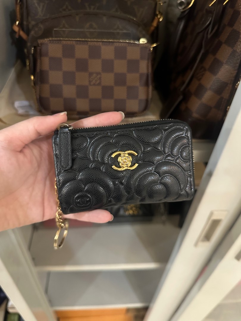 Chanel Key Cles Cardholder, Women's Fashion, Bags & Wallets, Wallets ...