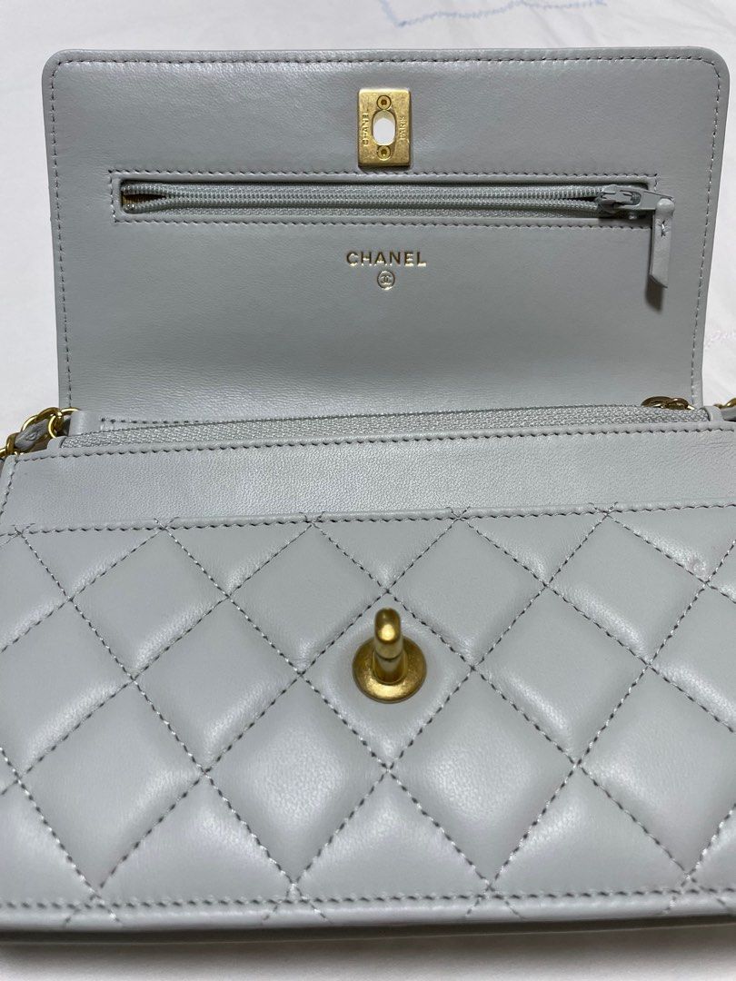 Chanel pearl crush WOC, Luxury, Bags & Wallets on Carousell