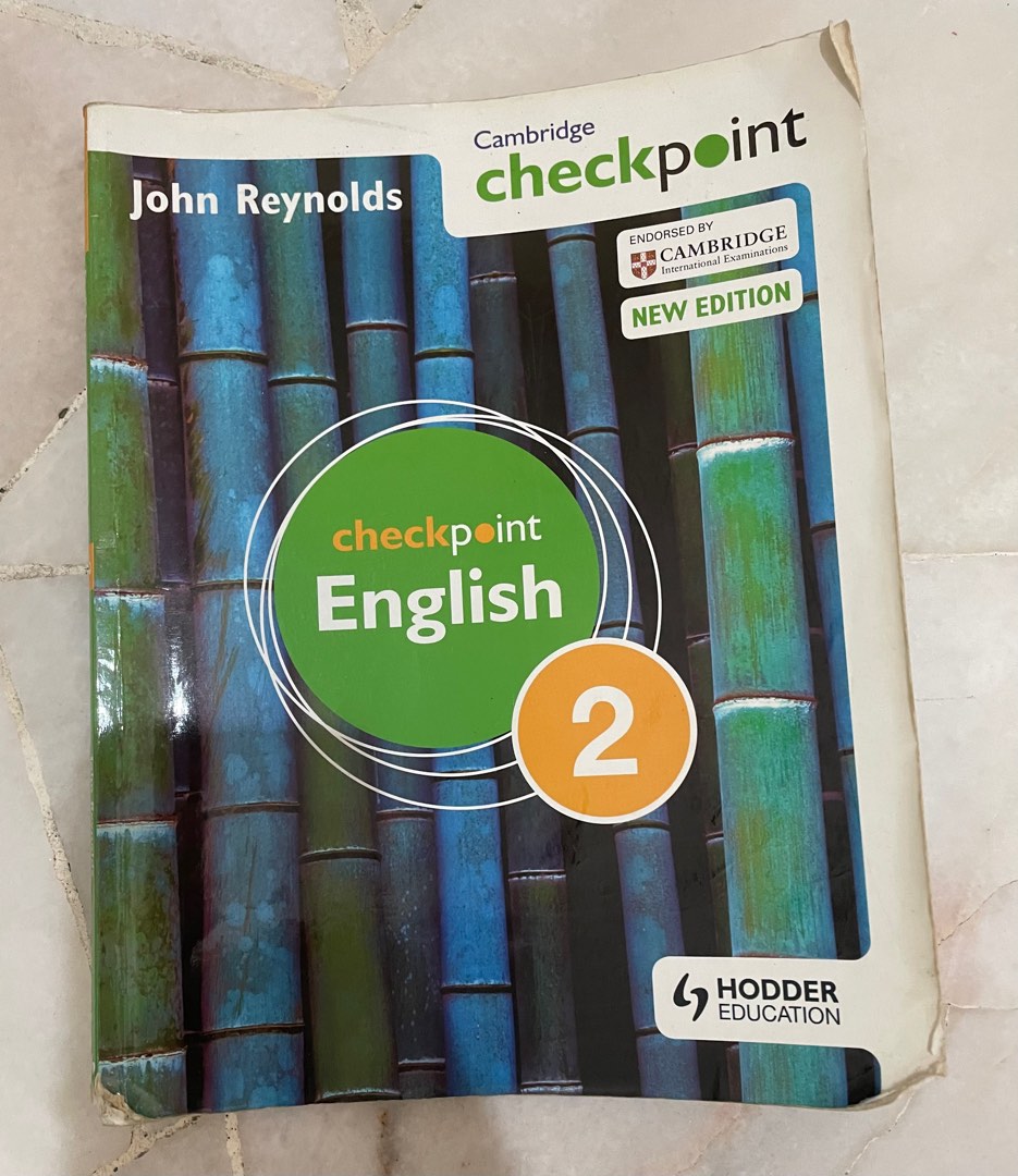 Checkpoint English 2 textbook, Hobbies & Toys, Books & Magazines ...