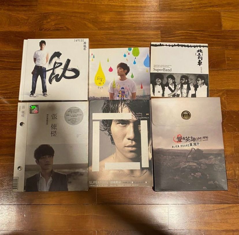 Chinese Albums (JJ Lin, Rainie, Della, Angela, Will Pan, Hebe, Kenji Wu ...