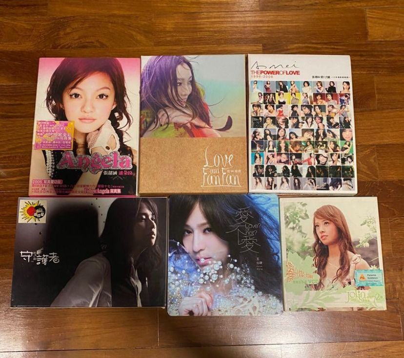 Chinese Albums (JJ Lin, Rainie, Della, Angela, Will Pan, Hebe, Kenji Wu ...