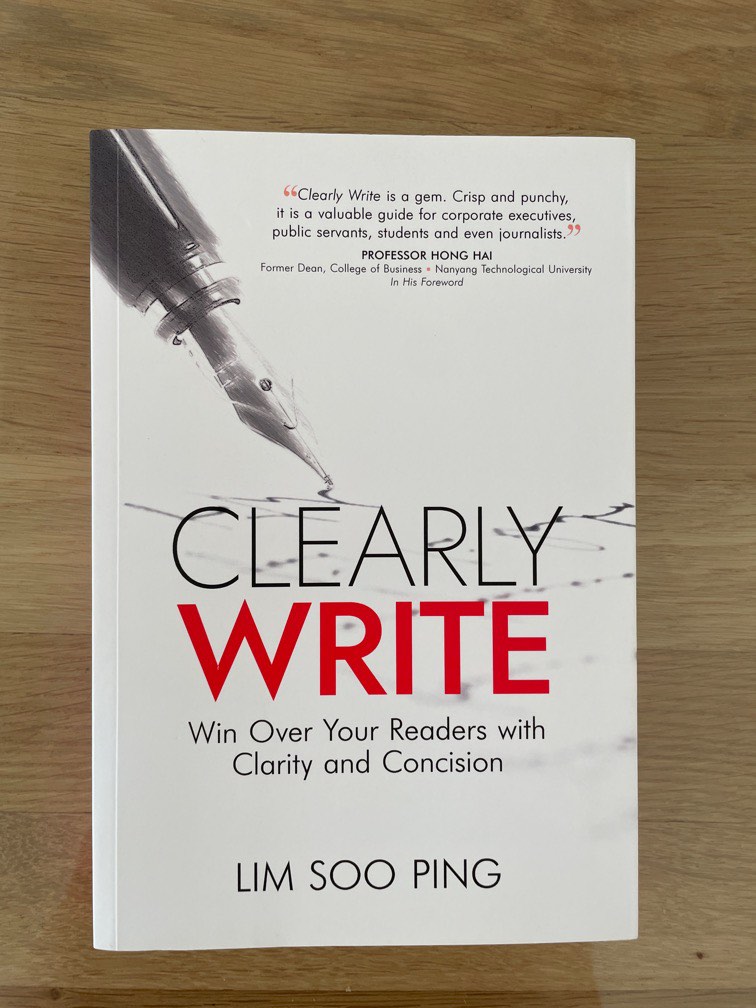 Clearly write - Lim Soo ping, Hobbies & Toys, Books & Magazines ...