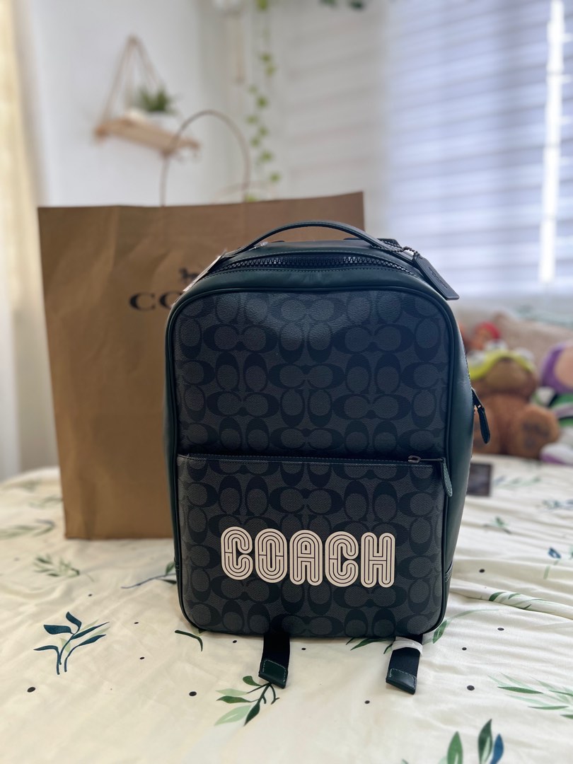 Coach Backpak brandnew with tag, Men's Fashion, Bags, Backpacks on ...
