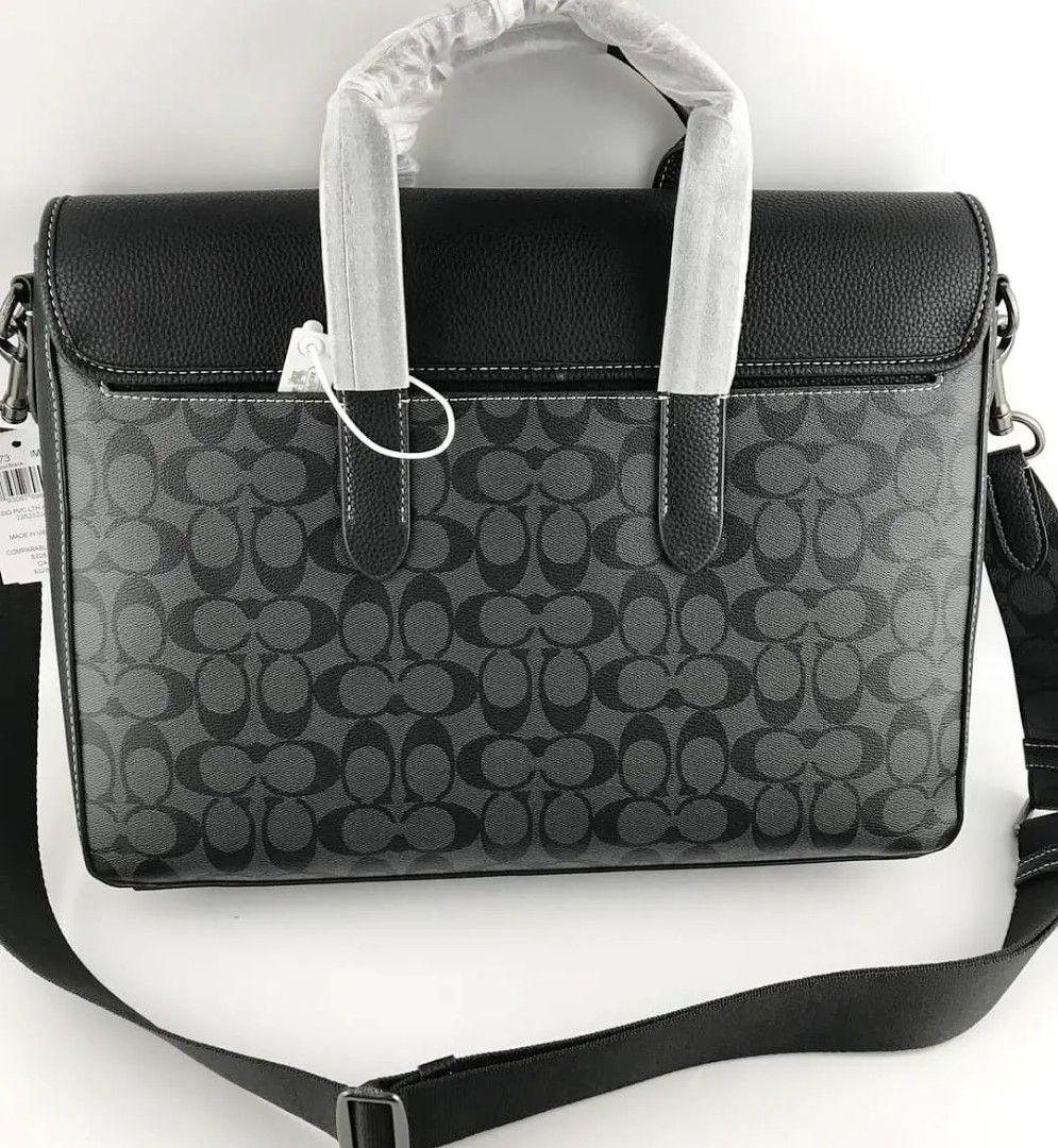 Coach briefcase, Men's Fashion, Bags, Briefcases on Carousell
