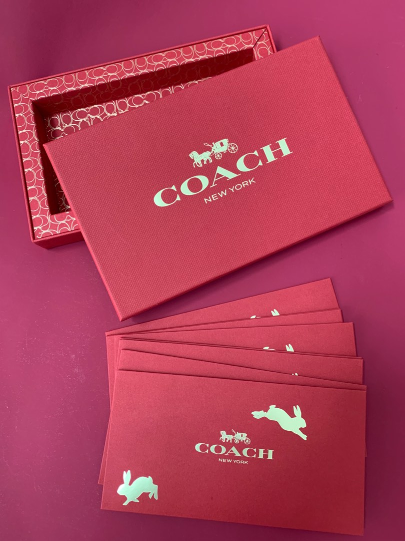 Coach Red Packet 2023 (Ang Pow Packets), Everything Else, Others on ...