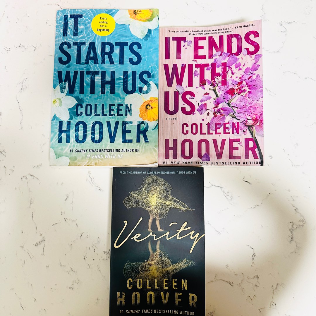 Colleen Hoover books for sale!, Hobbies & Toys, Books & Magazines ...