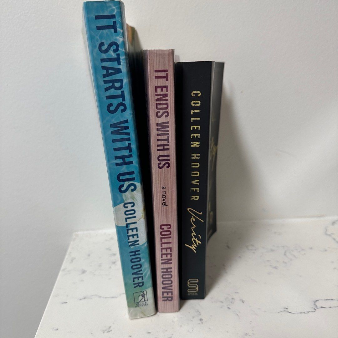 Colleen Hoover books for sale!, Hobbies & Toys, Books & Magazines ...