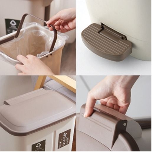 Compartment Dustbin - Garbage Bin / Trash Bin / Waste Bin / Kitchen ...