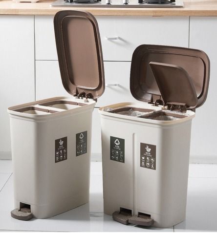 Compartment Dustbin - Garbage Bin / Trash Bin / Waste Bin / Kitchen ...