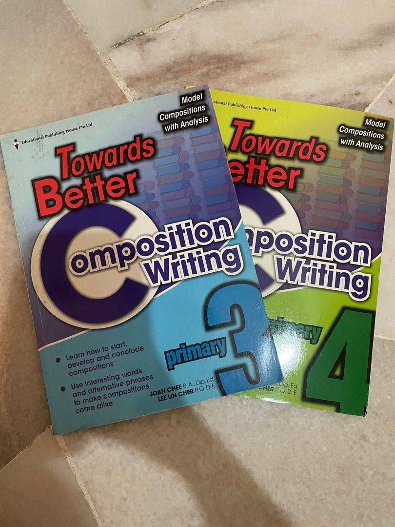 Composition writing books, Hobbies & Toys, Books & Magazines, Textbooks ...