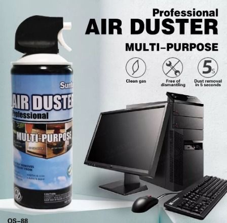 Compressed Air Duster Can for cleaning electronics, Circuit boards and ...