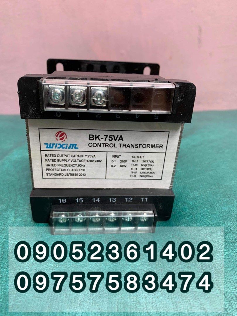 Control Transformer, Commercial & Industrial, Industrial Equipment on ...