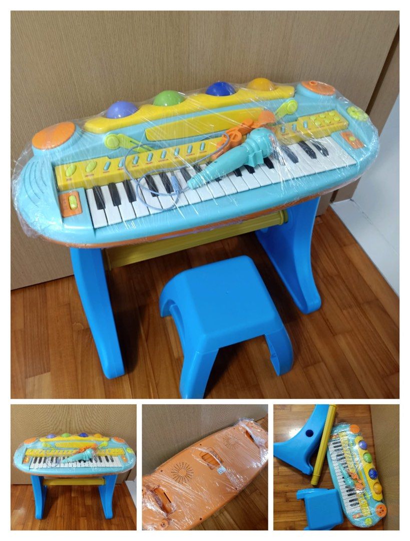 Cool Star Keyboard with Sound and Light, Hobbies & Toys, Toys & Games ...