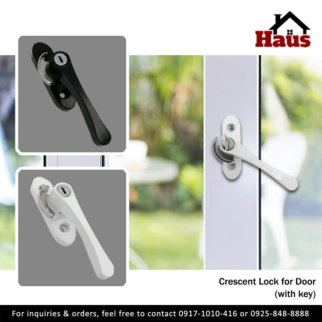 Crescent Lock Half moon Lock CL-D- with Key for Sliding Door and window ...