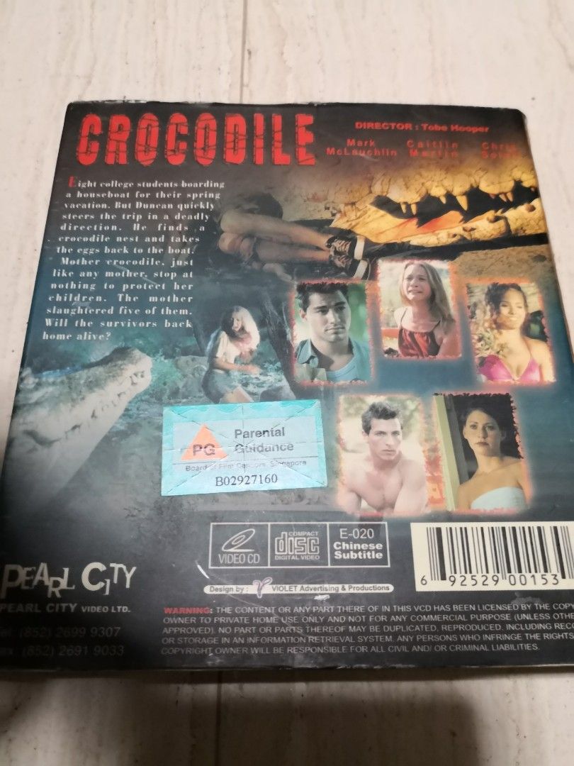 Crocodile VCD, Hobbies & Toys, Music & Media, CDs & DVDs on Carousell