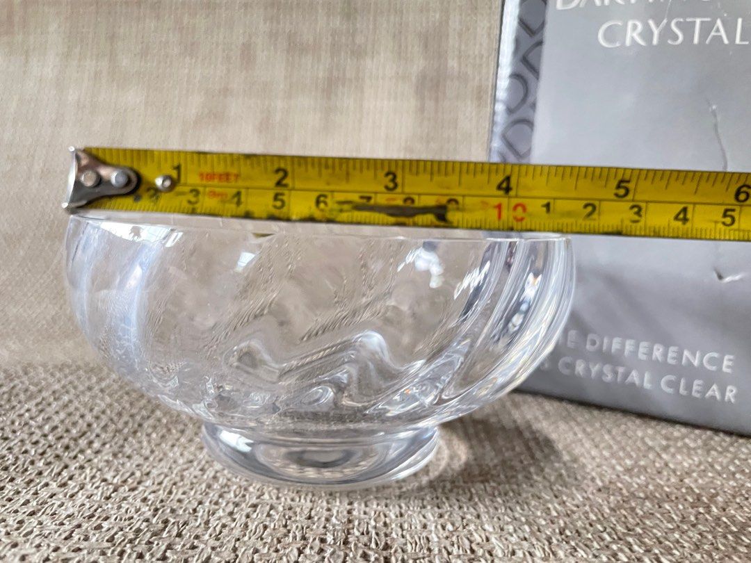 Dartington Crystal Bowl, Furniture & Home Living, Kitchenware ...