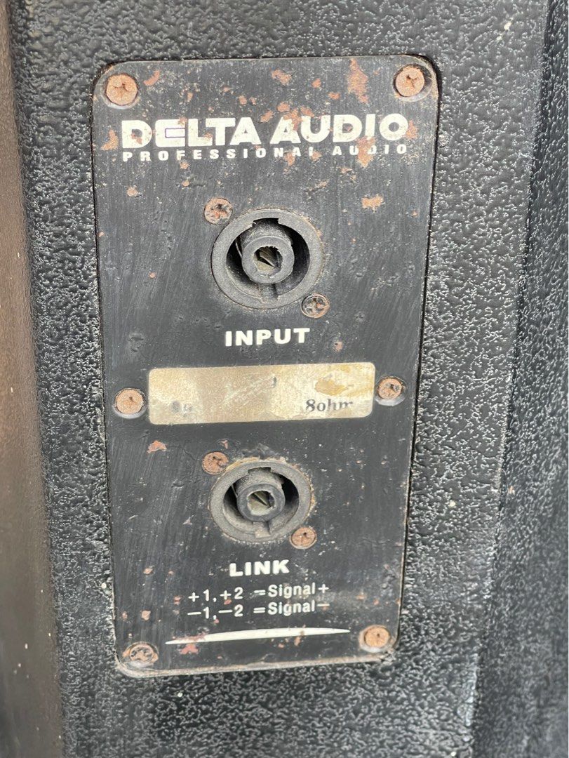 DELTA AUDIO professional audio, Audio, Soundbars, Speakers & Amplifiers on Carousell