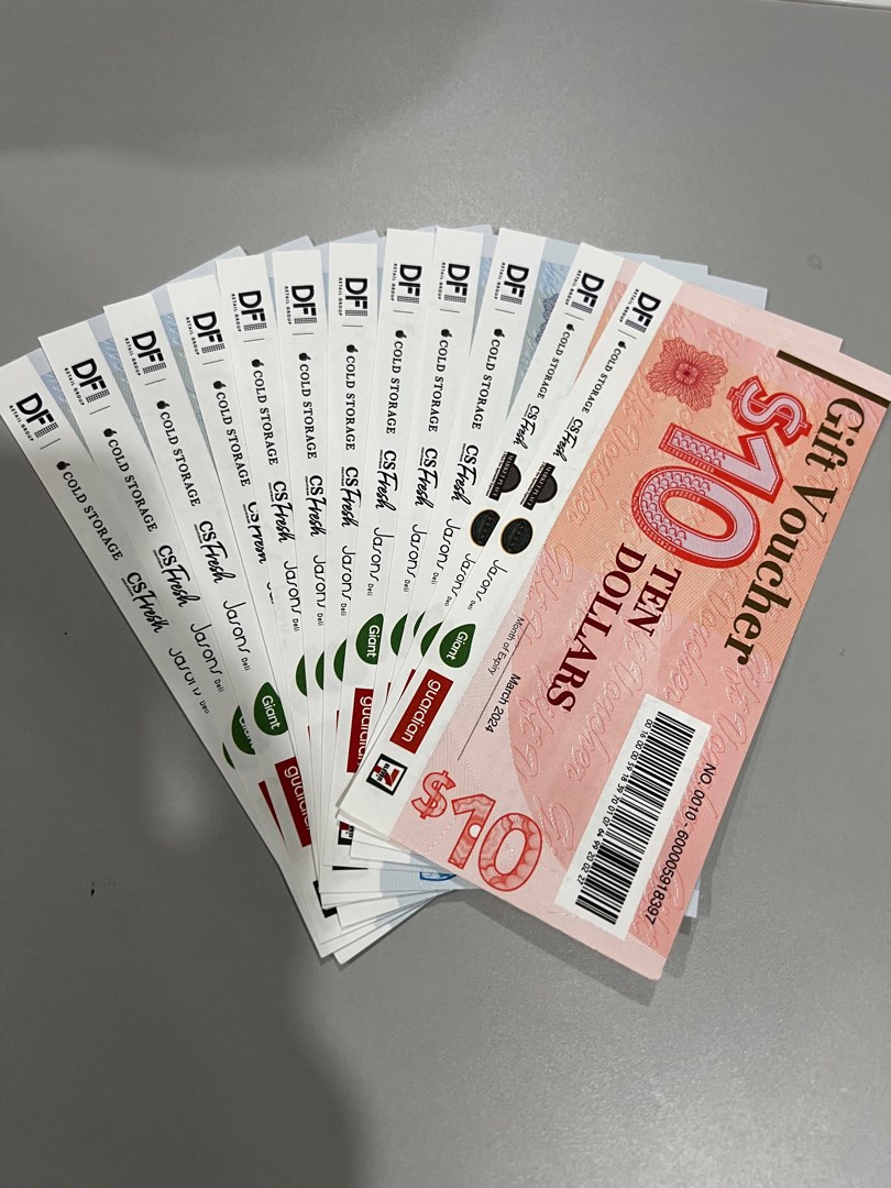 DFI Retail Vouchers For Sale!, Tickets & Vouchers, Vouchers on Carousell