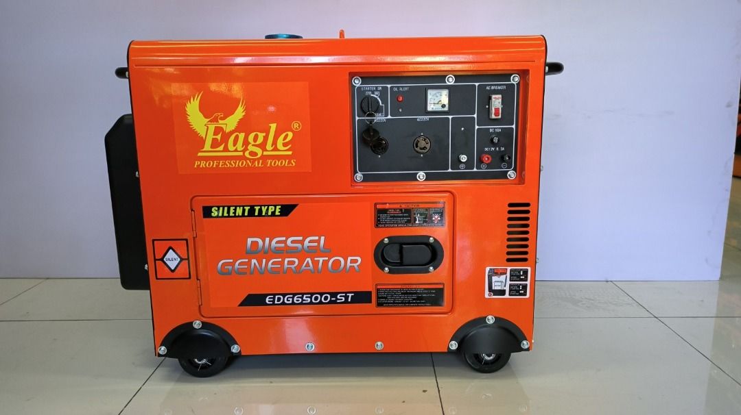 DIESEL SILENT TYPE GENERATOR SET, Commercial & Industrial, Industrial ...