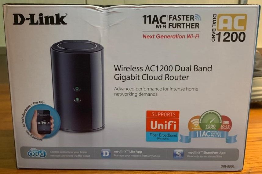 D-Link Wireless Router (DIR-850L), Computers & Tech, Parts ...