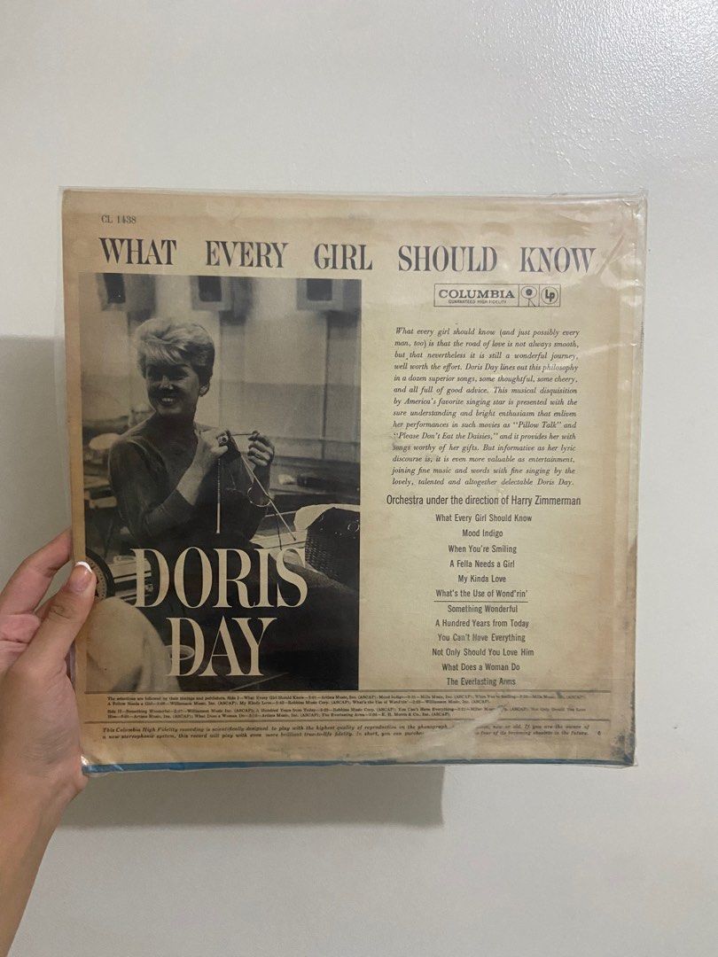 Doris Day What Every Girl Should Know Vinyl Hobbies And Toys Music