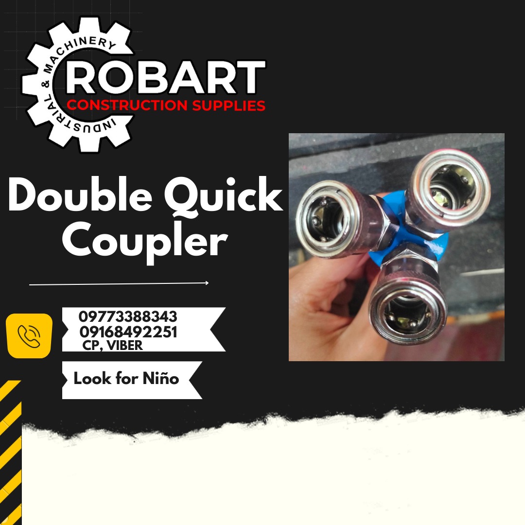 Double Quick Coupler, Commercial & Industrial, Construction Tools ...