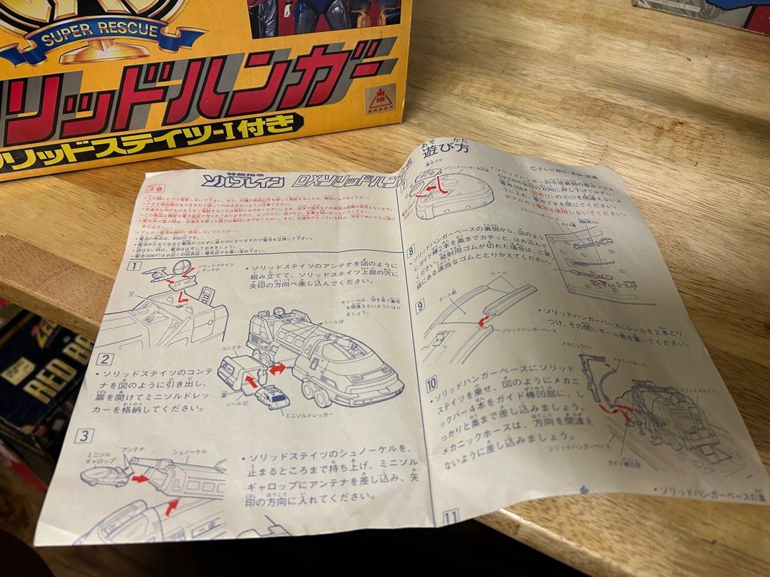 Dx Rescue Solbrain Japan 1991, Hobbies & Toys, Toys & Games on Carousell