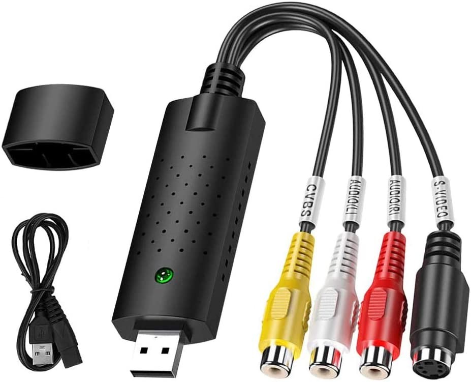 EDUPUP Video Capture Card Converts, USB Card Capture Video Grabber ...