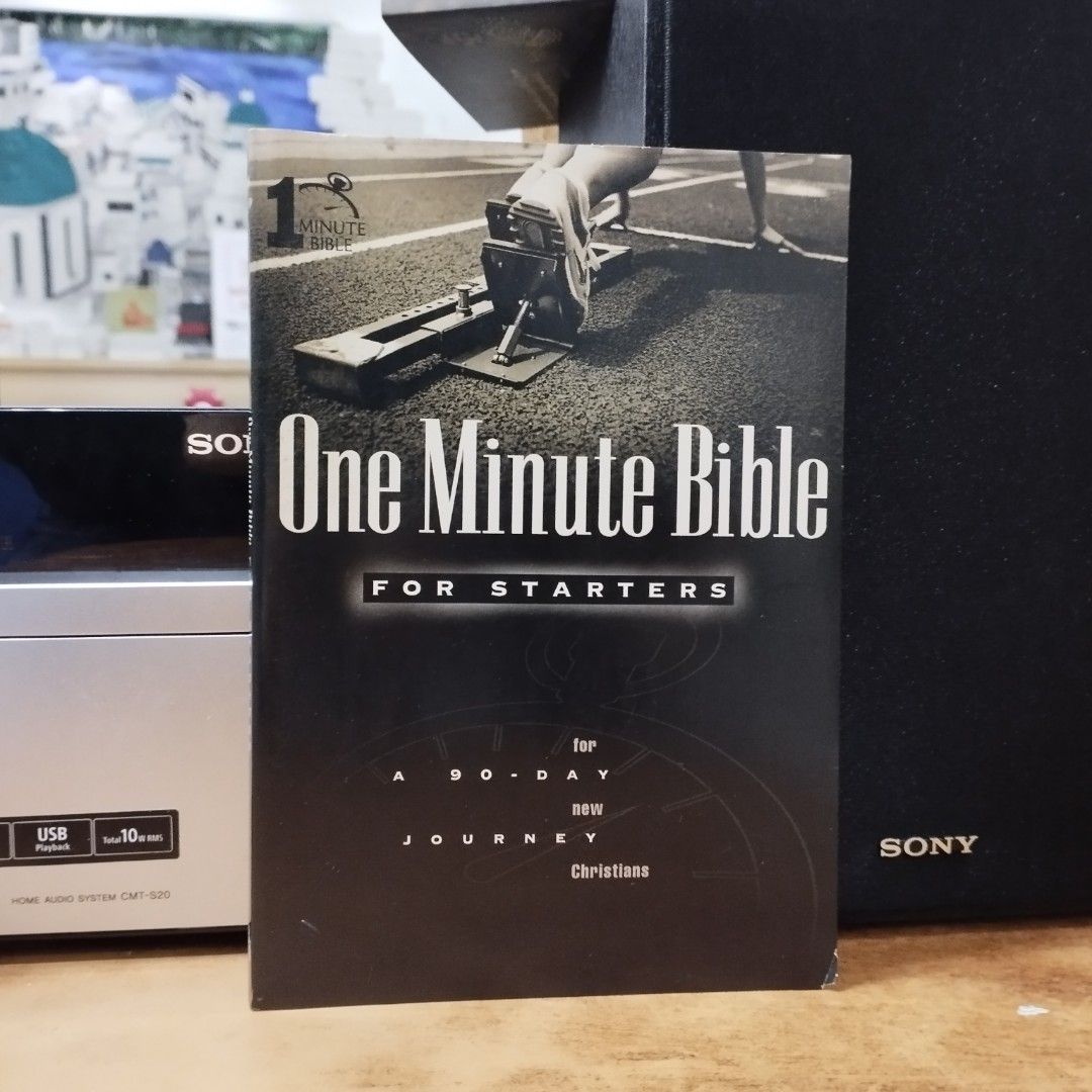 (ENG) ONE MINUTE BIBLE FOR STARTERS, Hobbies & Toys, Books & Magazines ...