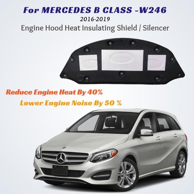 Engine Hood Silencer/ Heat Insulator for Mercedes A/B/GLA/GLB/A AW176 ...