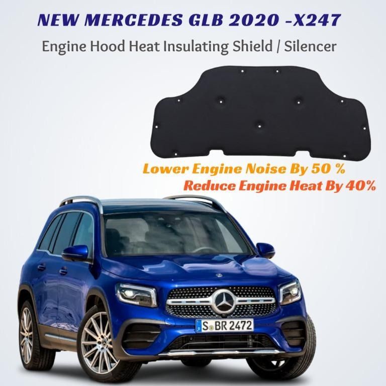 Engine Hood Silencer/ Heat Insulator for Mercedes A/B/GLA/GLB/A AW176 ...